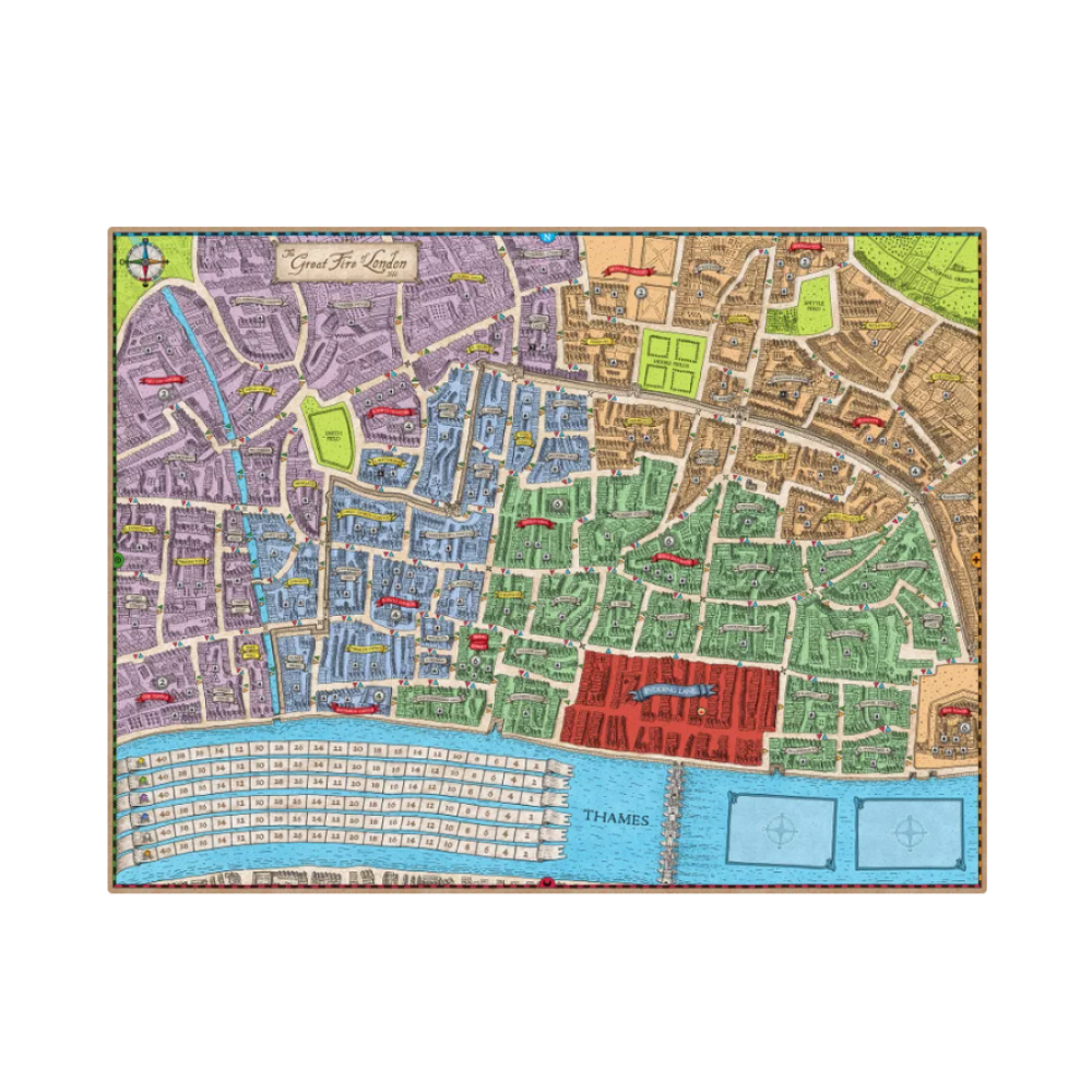The Great Fire of London 1666 | Board Games - The Game Rules