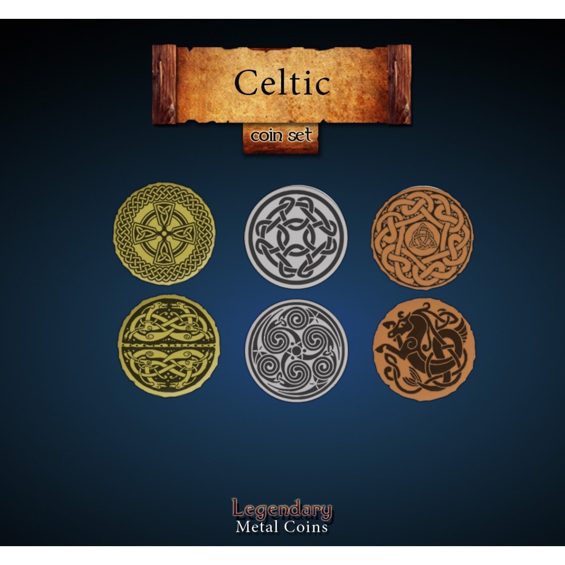 Celtic Copper Coin