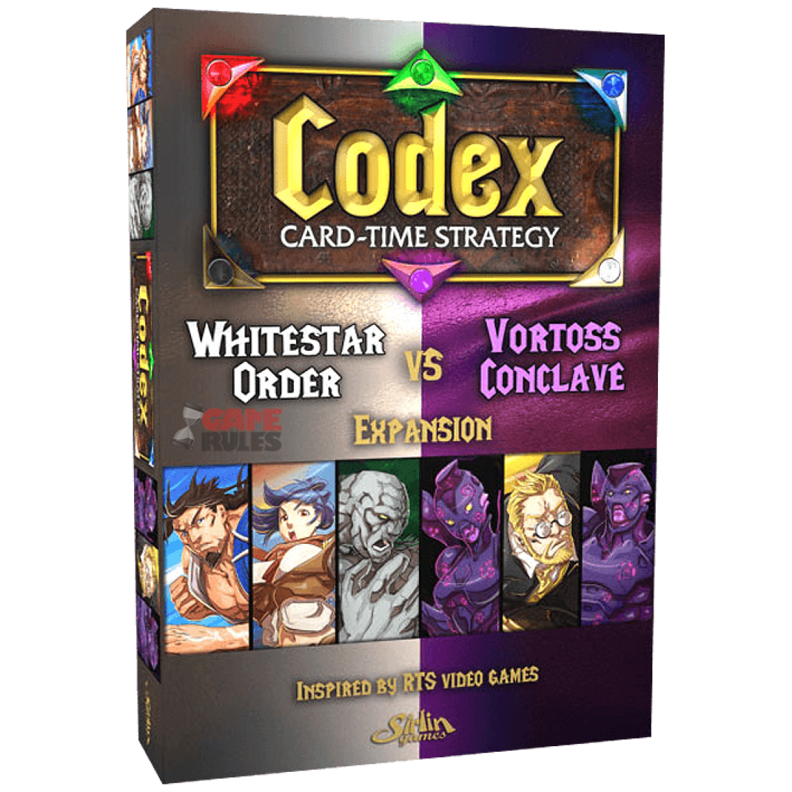 Codex: Card-Time Strategy - Whitestar Order vs. Vortoss Conclave (Exp)