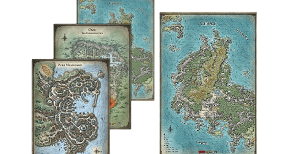 D&D: Tomb of Annihilation Map Set