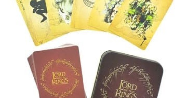 The Lord Of The Rings Playing Cards