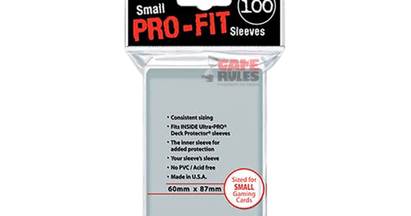Ultra Pro - Small Fit Sleeves (60x87) - 100C