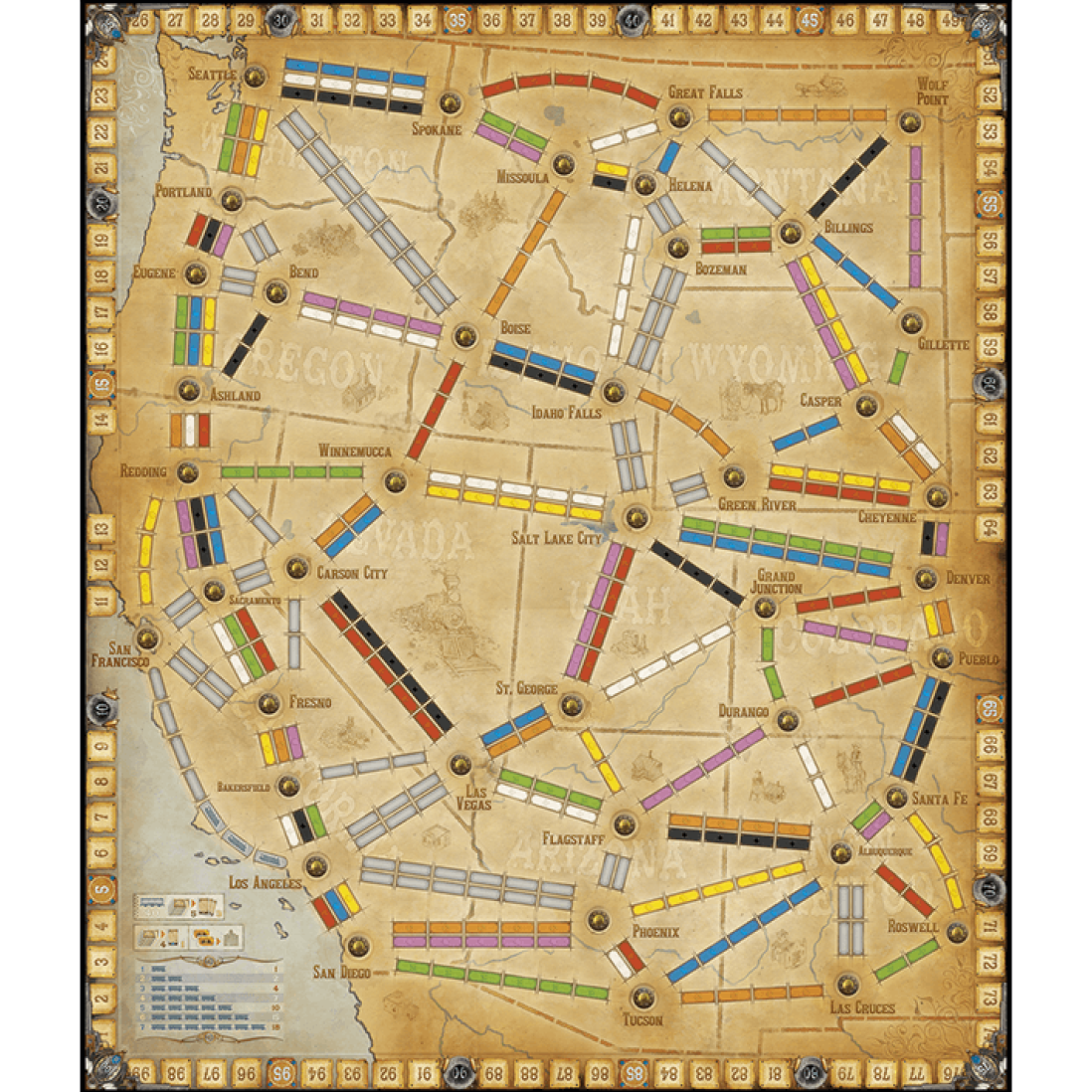 Ticket to Ride: France & Old West (Exp)